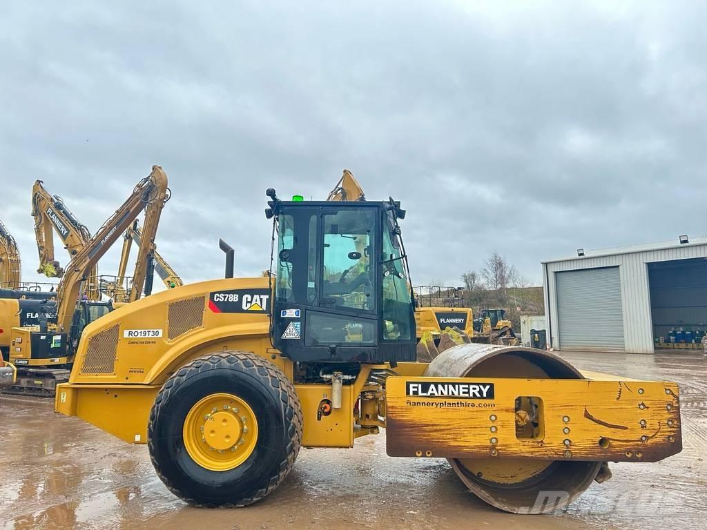 Cat CS 78 B, 2021, United Kingdom - Used single drum rollers - Mascus UK