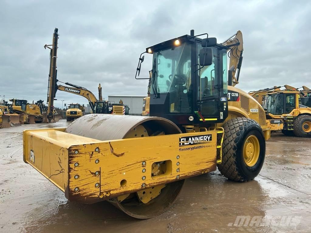 Cat CS 78 B, 2021, United Kingdom - Used single drum rollers - Mascus UK