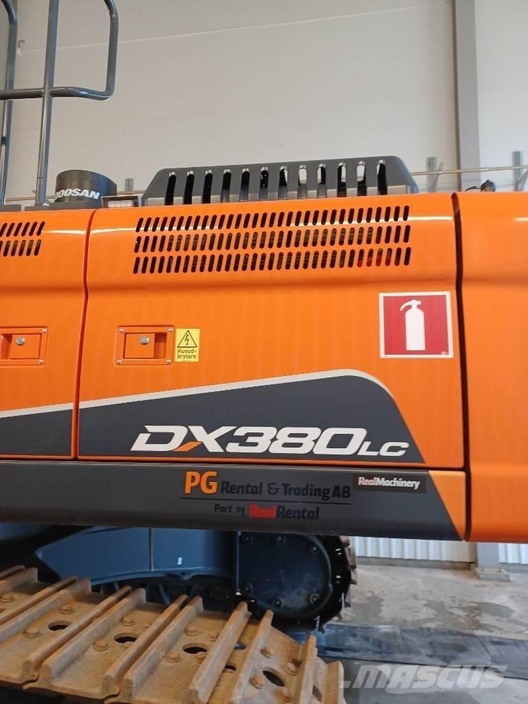 Doosan DX 380 LC -5 , Uthyres - crawler excavators for rent, Year of ...