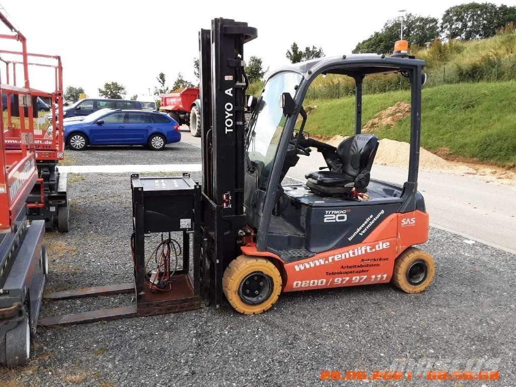 Toyota Traigo 80-8FBMT20, 2019, Germany - Used electric forklift trucks ...