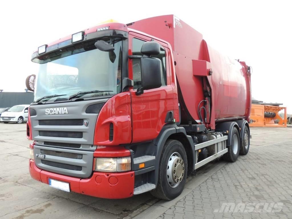 Scania P320 Śmieciarka, 2011rok, 6x2, 320KM, EURO 5 ...0, 2011, Kielno ...