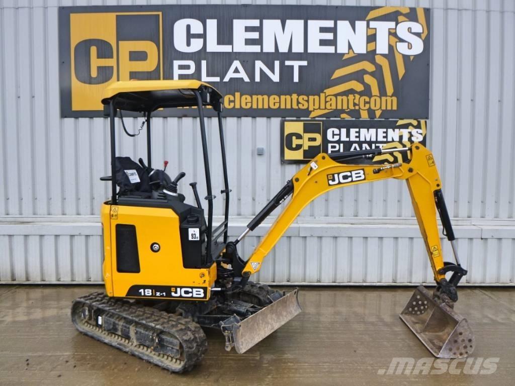 Jcb 18Z-1, 2018, Kirton Lindsey, United Kingdom - Used mini excavators