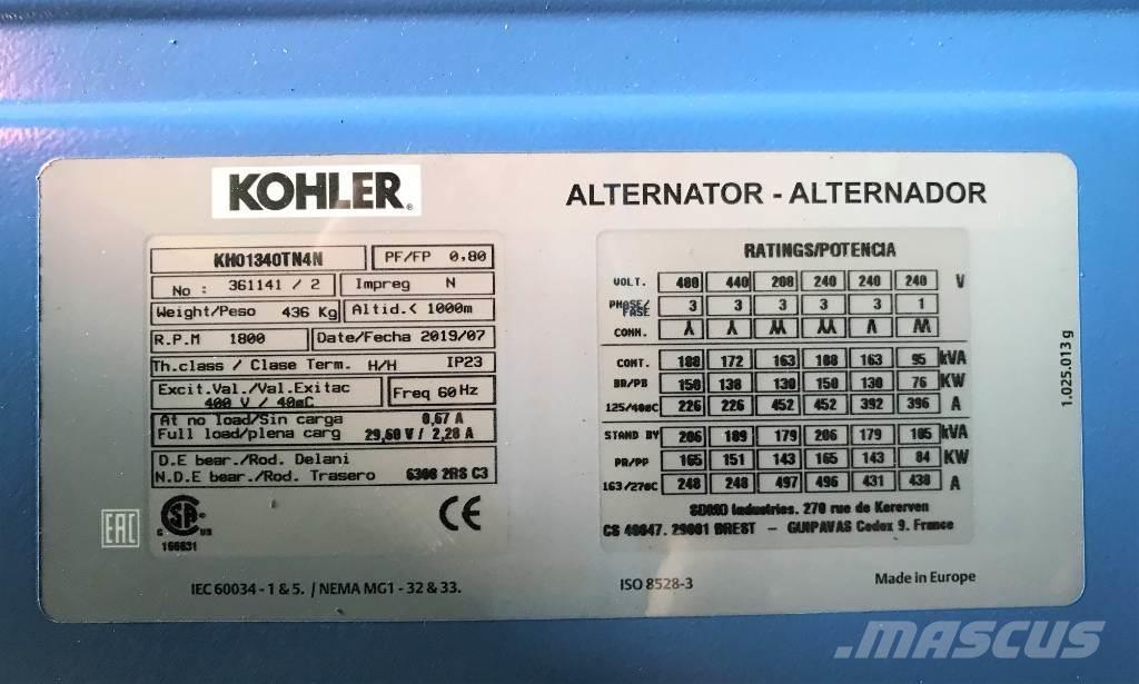 Sdmo J165 - 165 kVA Generator - DPX-17108, 2023, Dordrecht, Zuid-Holland, Netherlands - Mascus UK