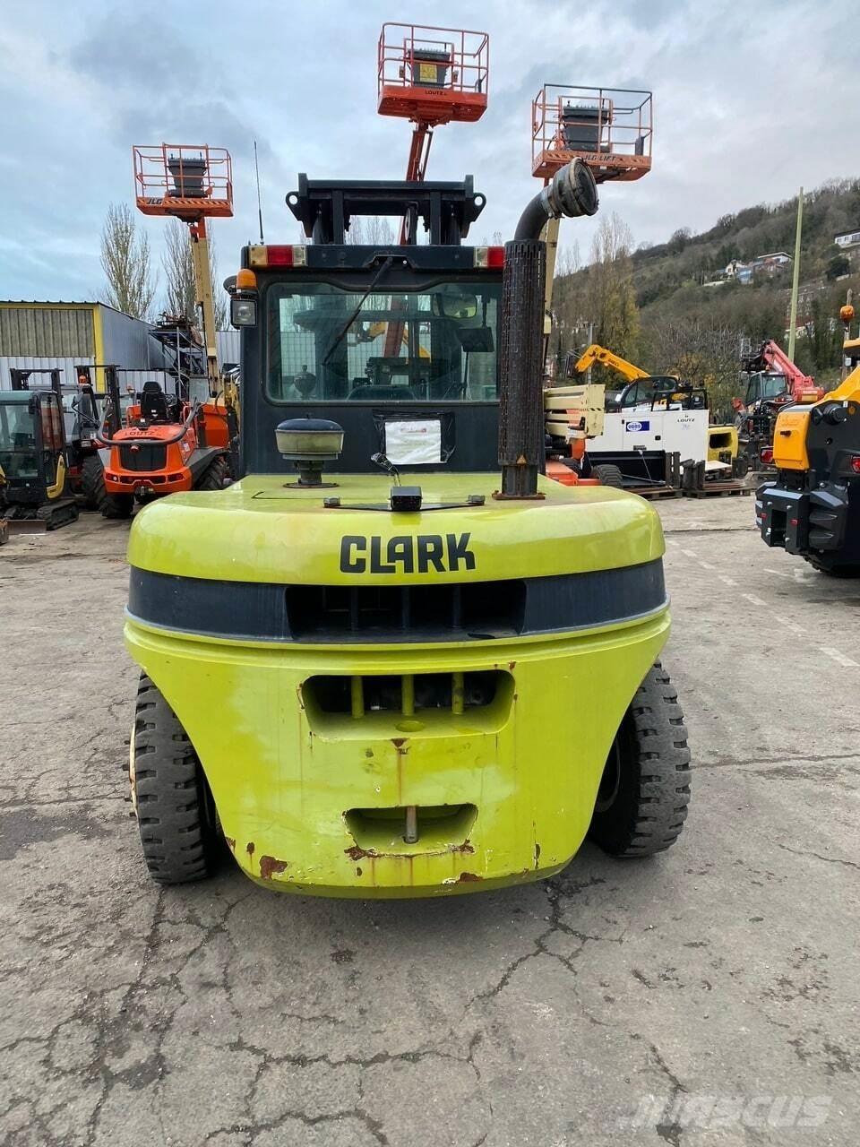 Clark C80D, 2018, Bonsecours, France - Used forklift trucks - others ...